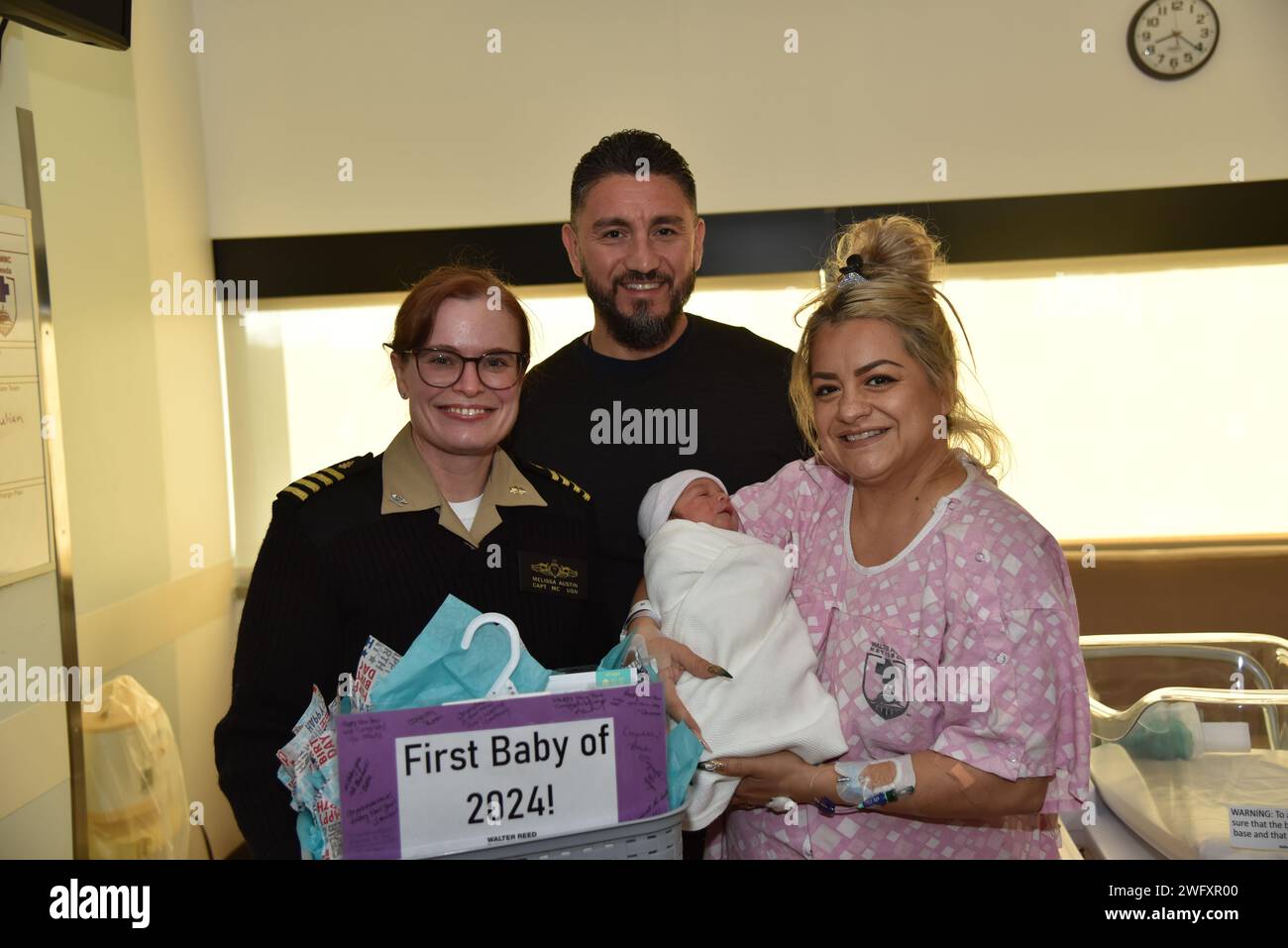 2024 first baby hi-res stock photography and images - Alamy