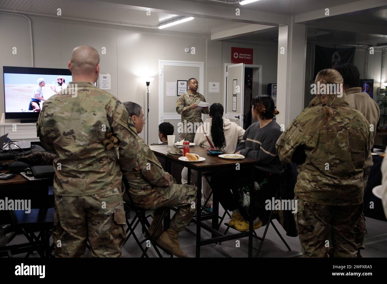 U.S. Army Staff Sgt. Thomas Glover, a financial management technician ...