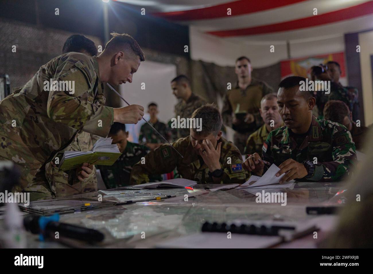 U.S. Marines with 3rd Light Armored Reconnaissance Battalion, 31st ...