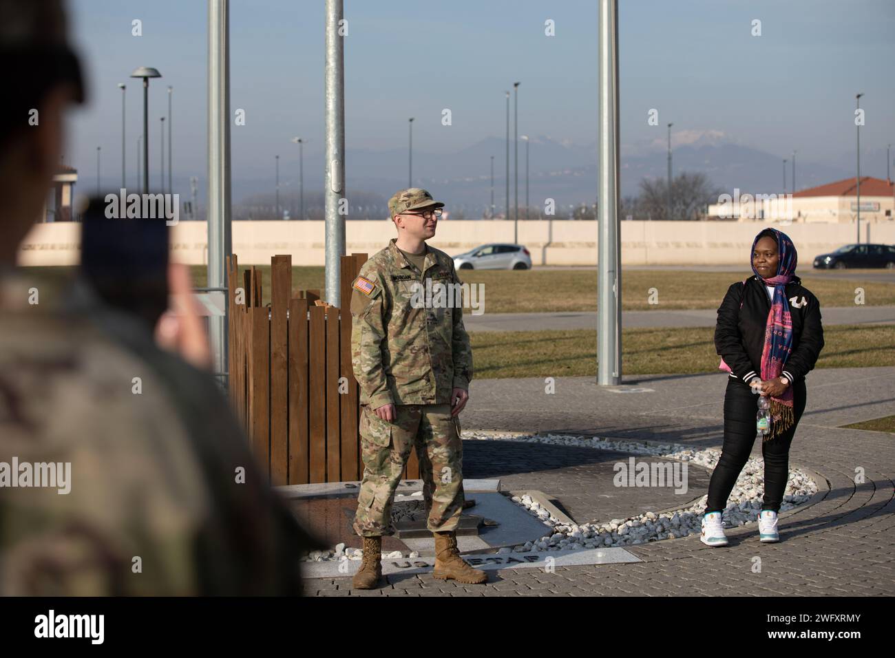 U.S. Army Sgt. William Morgan, assigned to U.S. Army Southern European ...
