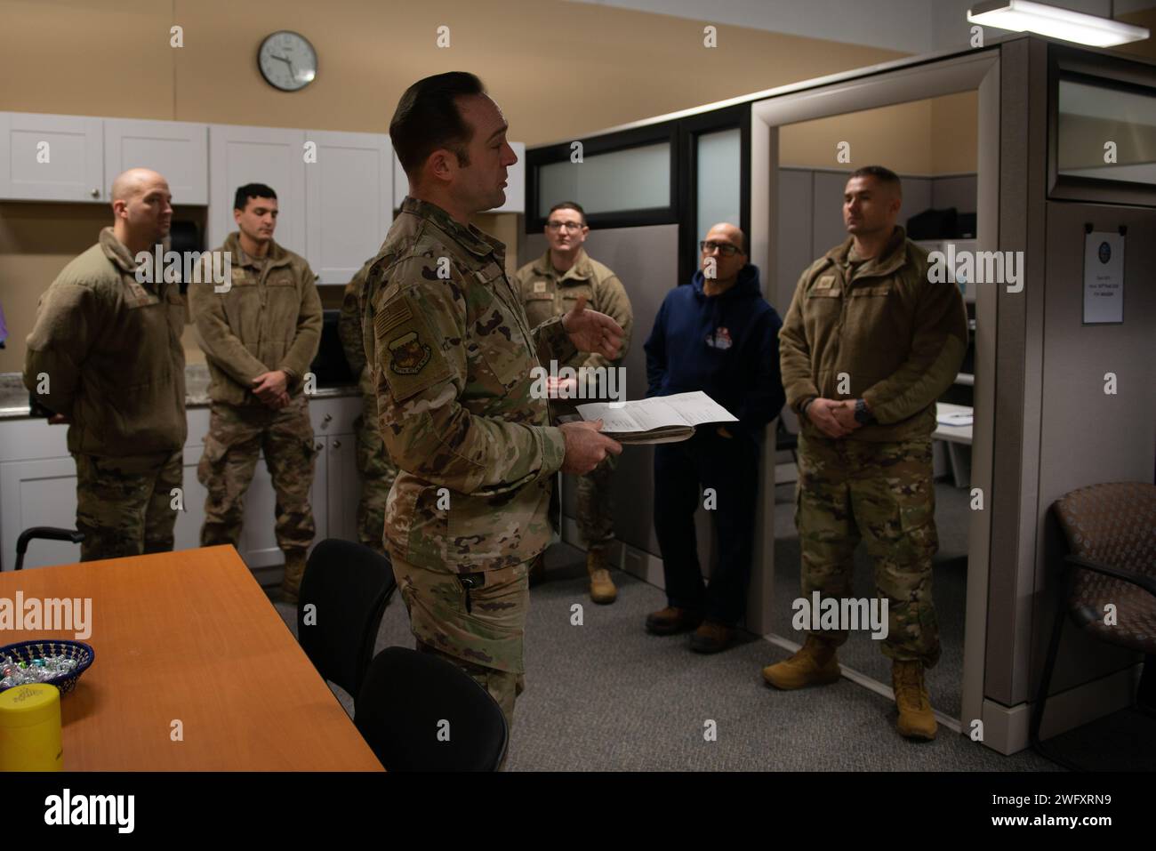 1st Lt. Robert Hull, 107th Attack Wing Civil Engineering Squadron ...