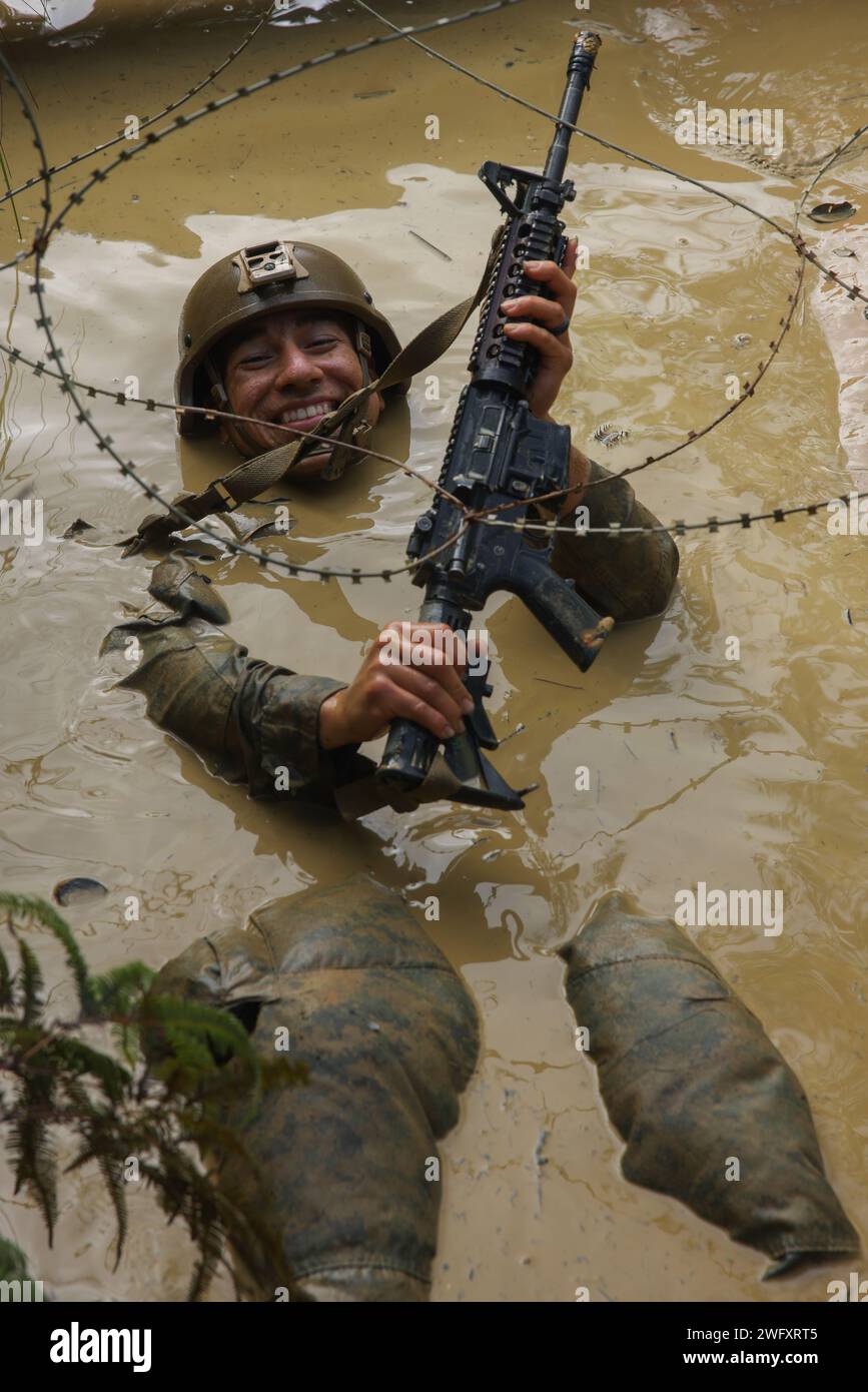 U.S. Marine Corps Cpl. Adrian Avelar, an light armored vehicle crewman ...