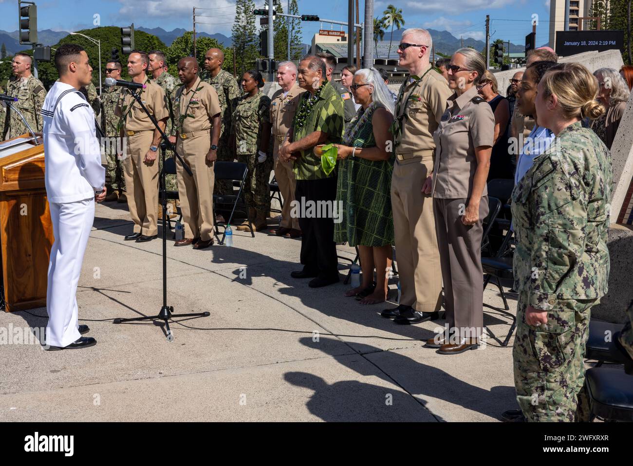JOINT BASE PEARL HARBOR – HICKAM, Hawaii (Jan. 18, 2024) Musician 3rd ...