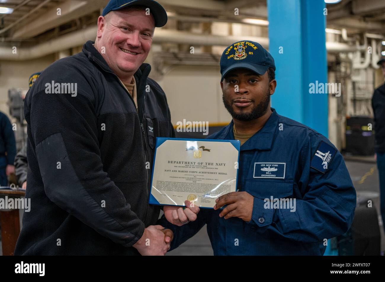 240123-N-UF626-1019, NAVAL STATION NORFOLK – U.S. Navy Capt. Benjamin ...