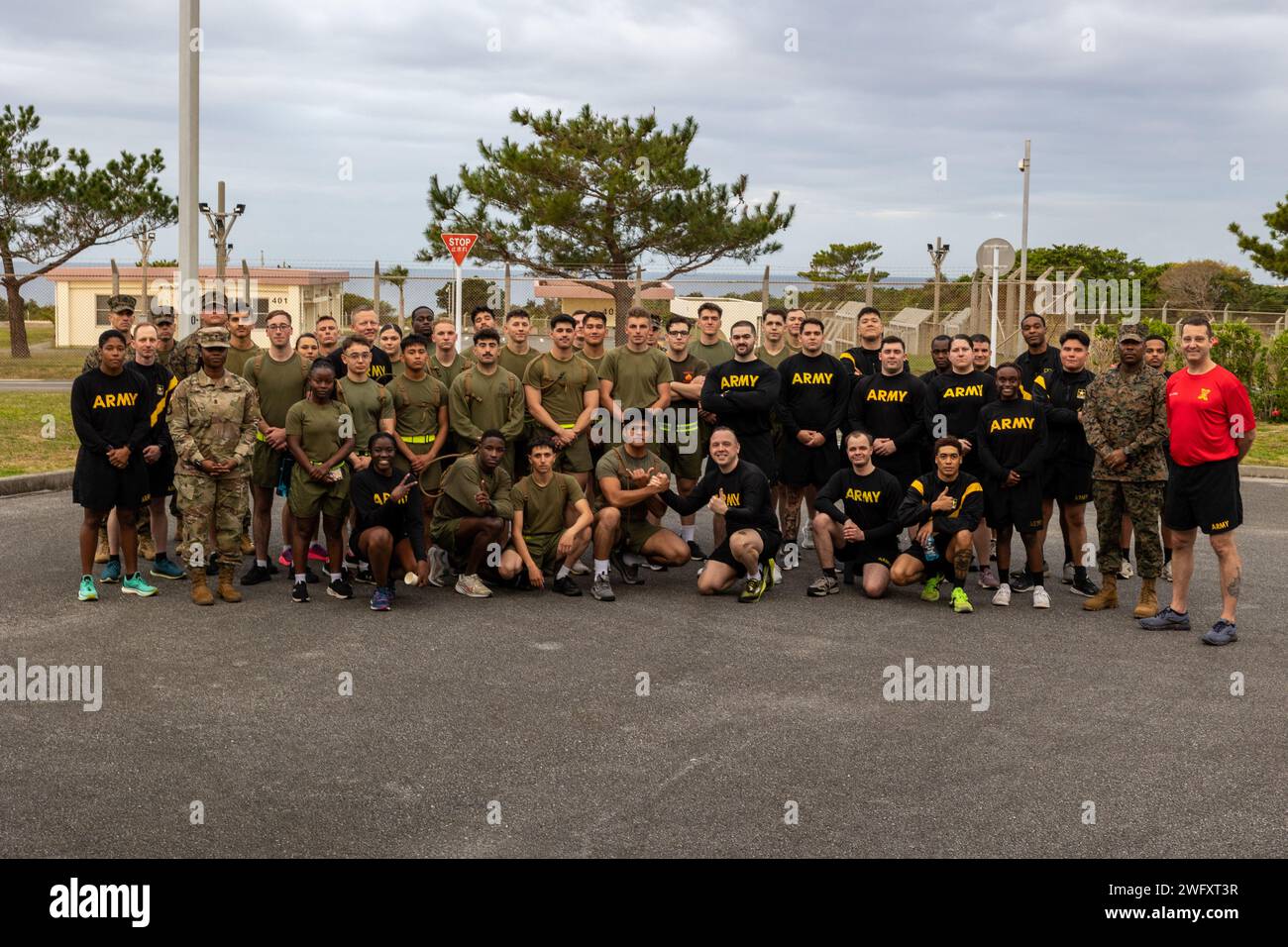 U.S. Marines with 7th Communication Battalion, III Marine Expeditionary ...