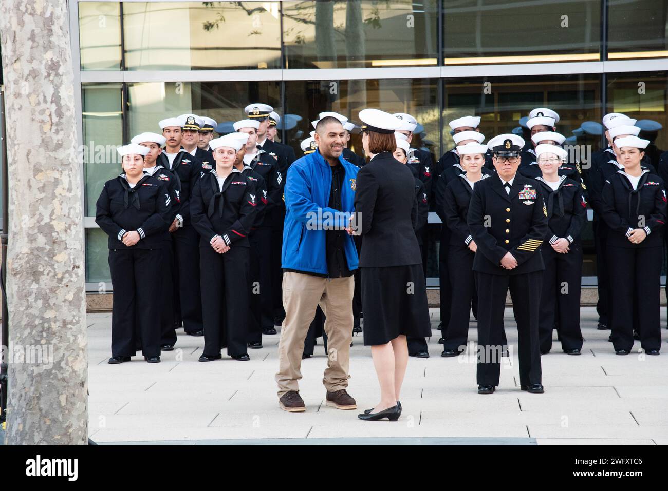 Navy Capt. Jenny Burkett, director of Naval Hospital Camp Pendleton ...