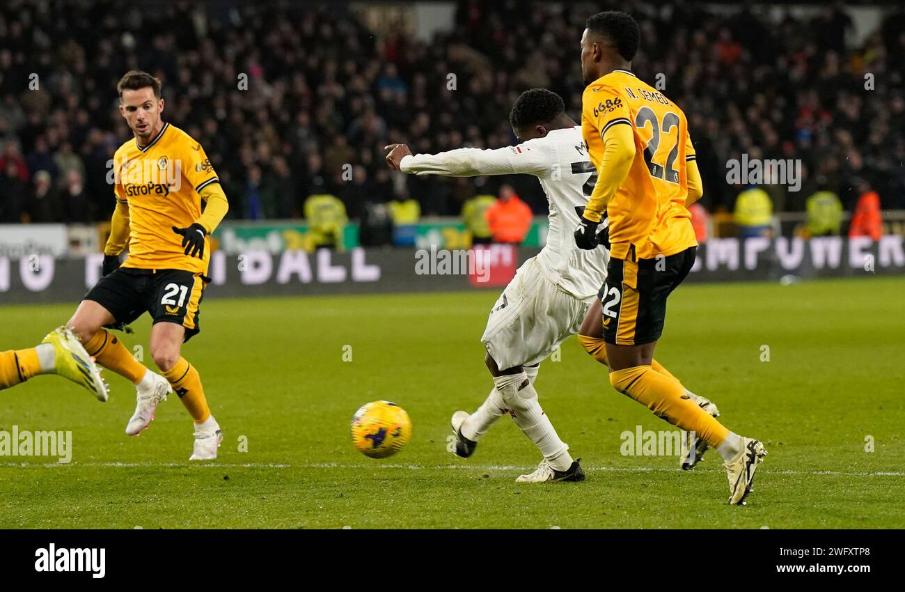 Kobbie mainoo 2024 winning goal hi-res stock photography and images - Alamy