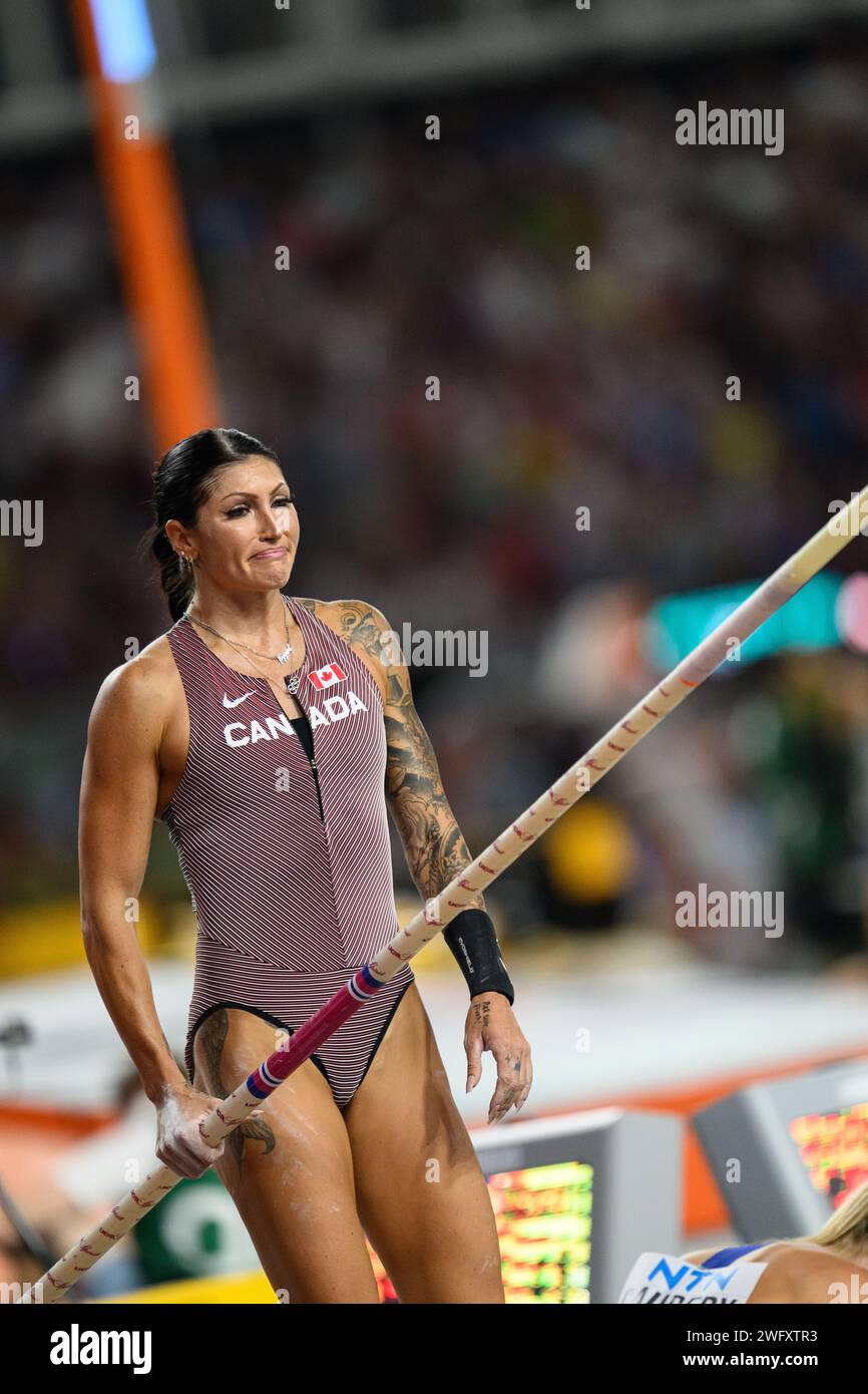 Anicka NEWELL participating in the Pole Vault at the World Athletics ...