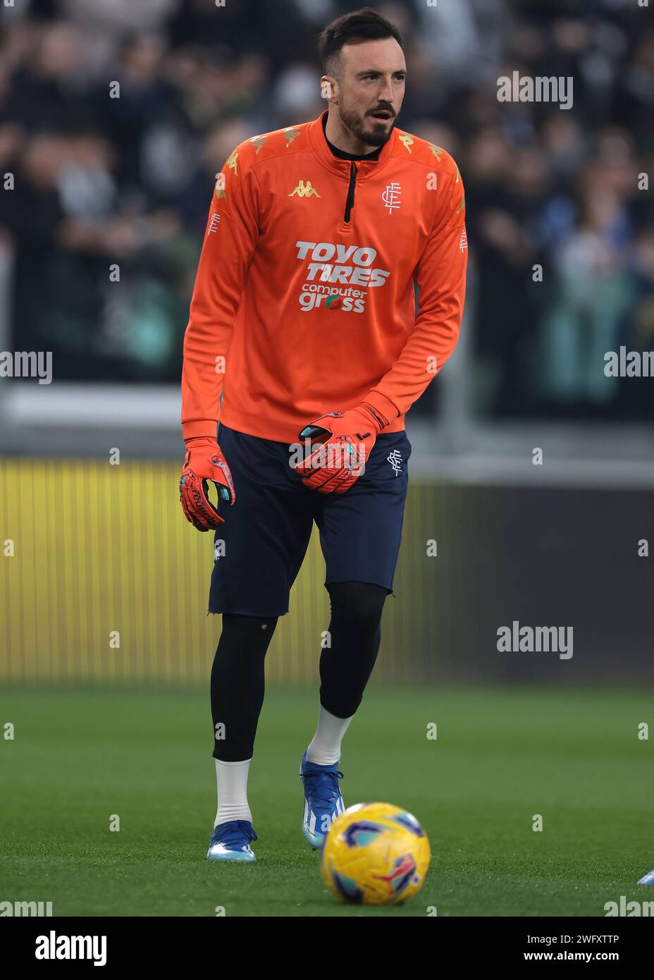 Turin, Italy. 27th Jan, 2024. Samuele Perisan of Empoli FC during the ...