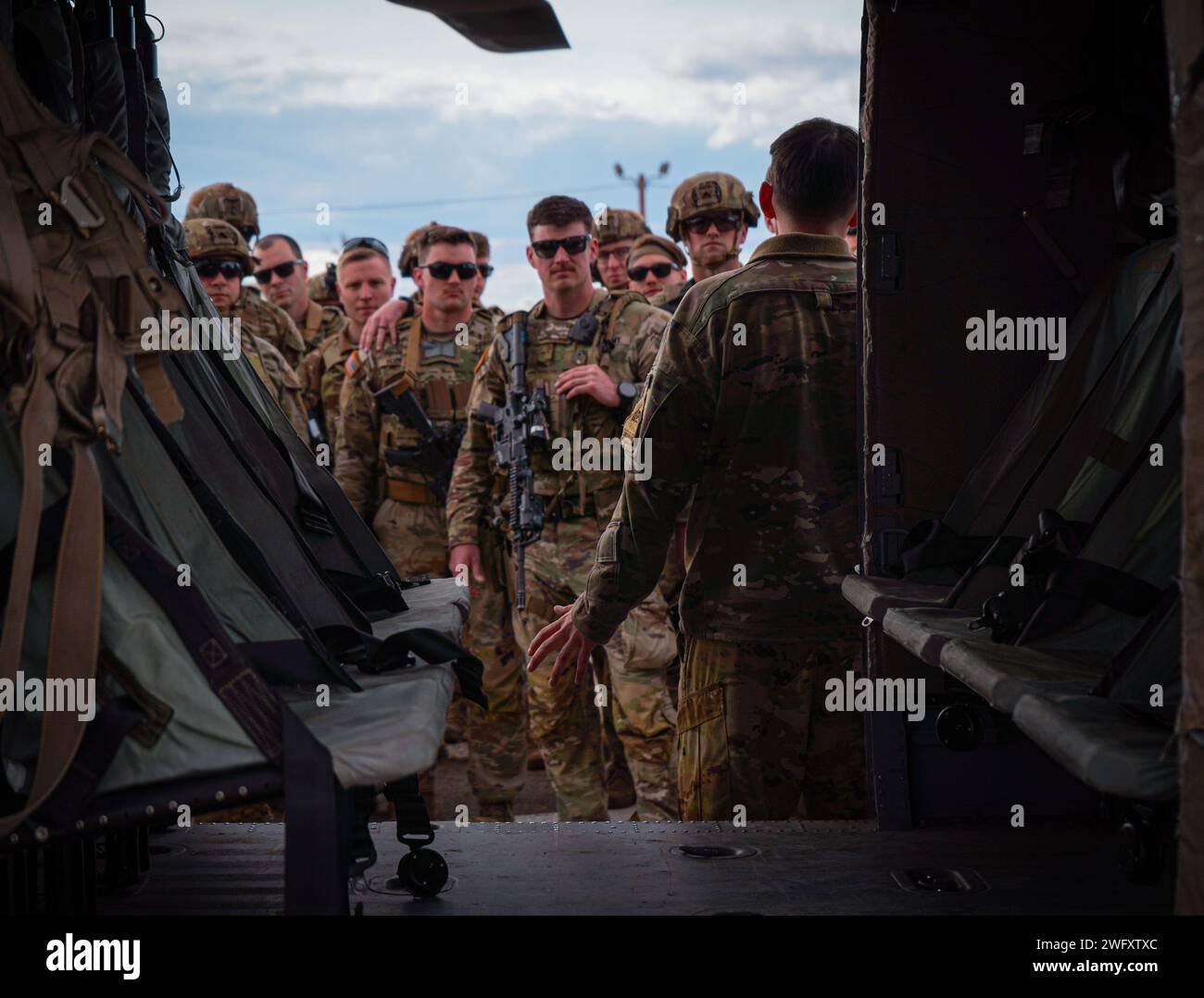 Soldiers with the 2nd Battalion, 112th Infantry Regiment, 56th Stryker ...