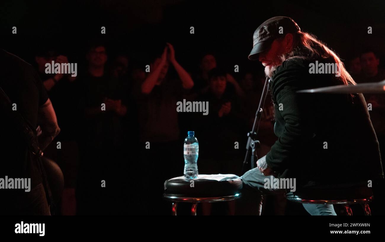 Lead Vocalist for Drowning Pool, Ryan McCombs rocks the Drawsko Combat ...