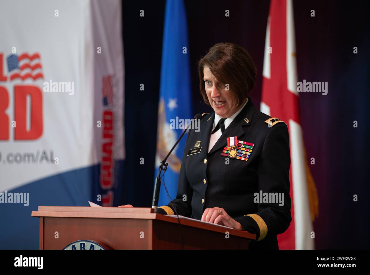 Maj. Gen. Sheryl Gordon, outgoing Alabama National Guard adjutant ...