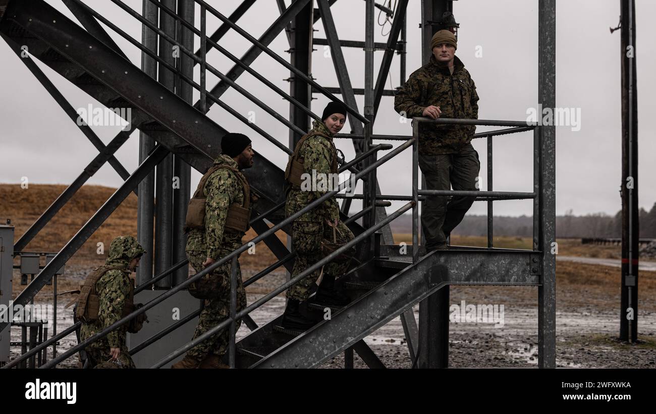 U.S. Marine Corps 1st Lt. Gordon Smith, an Oregon native, and a light ...