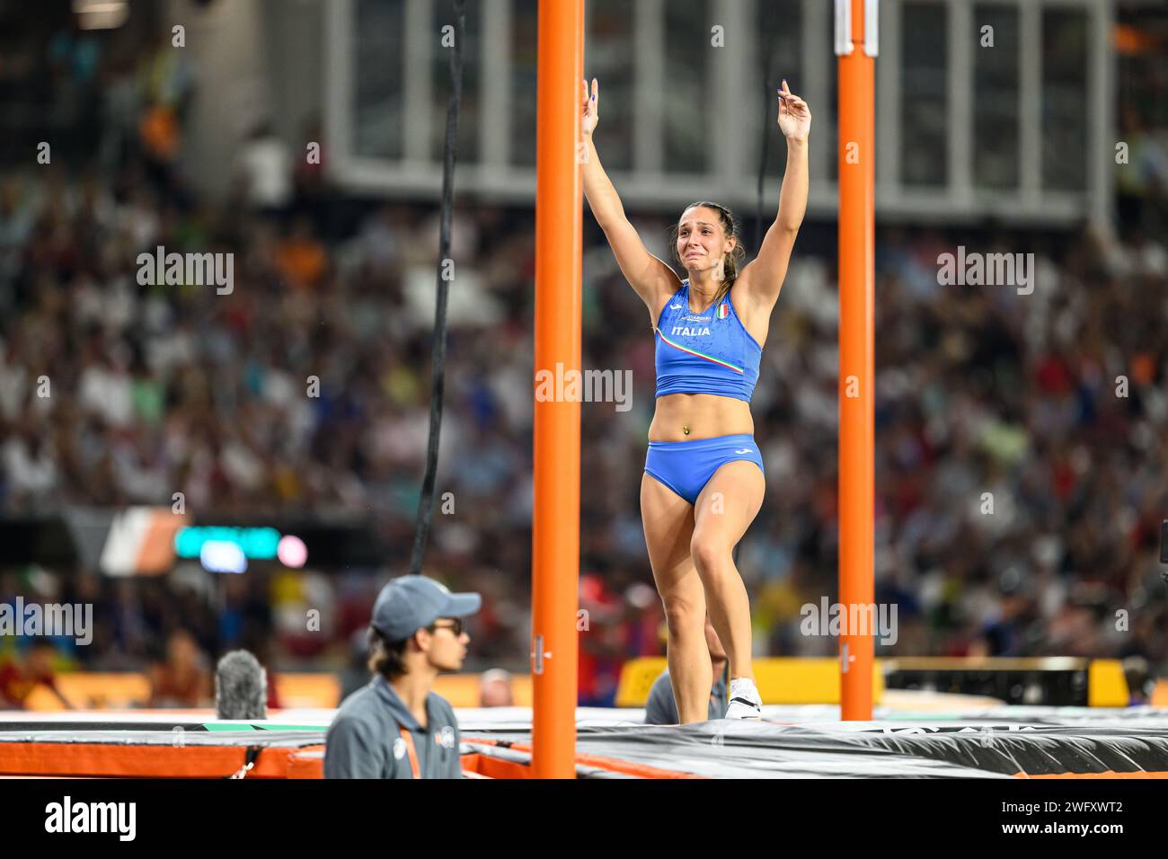 Elisa MOLINAROLO participating in the Pole Vault at the World Athletics ...