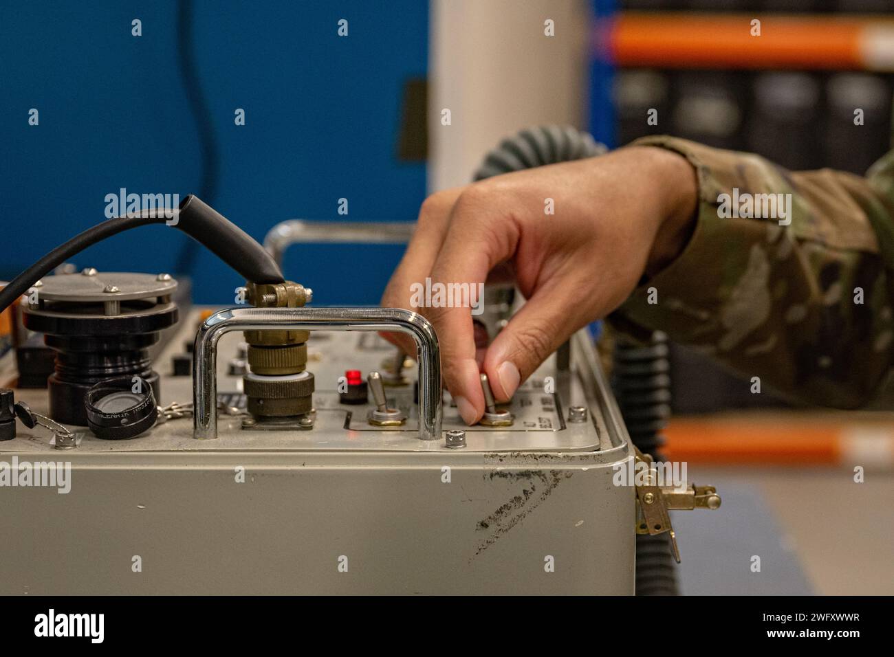 U.S. Air Force Airman Micaiah Simmons, 100th Operations Support ...