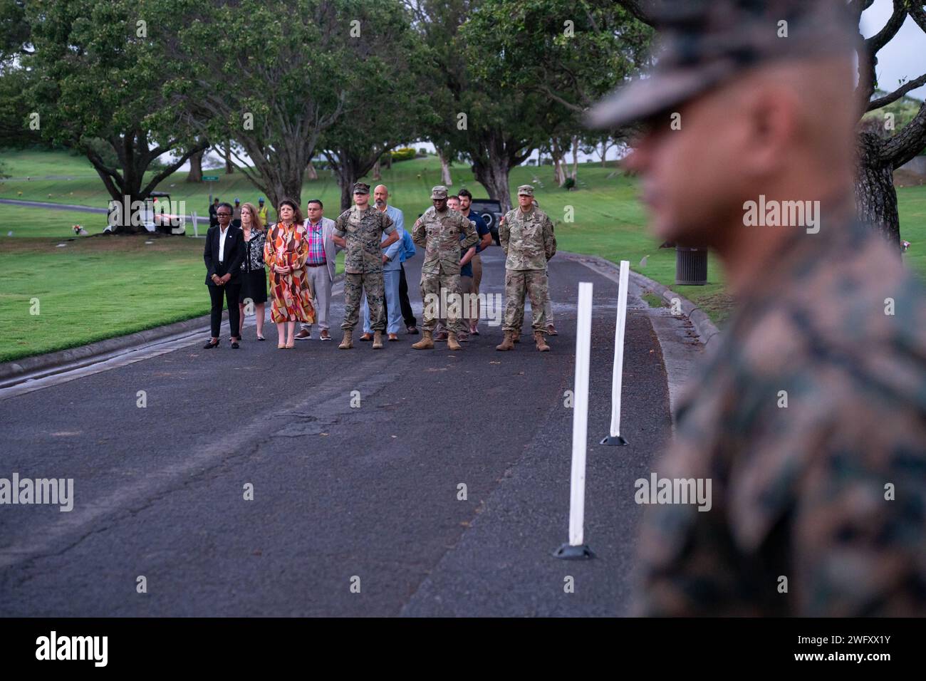 The Defense POW/MIA Accounting Agency (DPAA) leadership along with ...