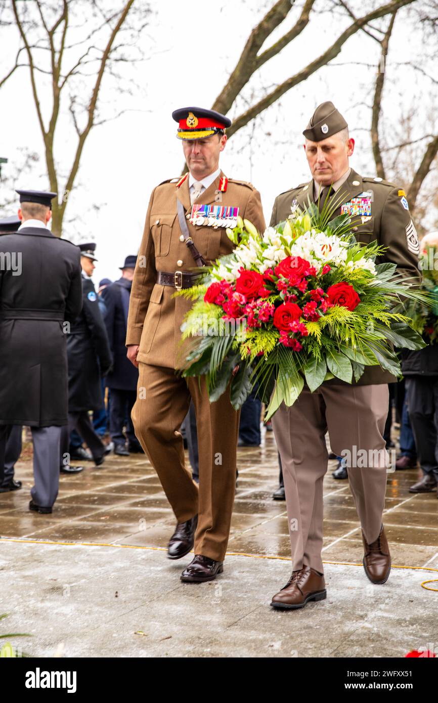 U.S. Army V Corps Forward Deputy Commanding General Maj. Gen. Ollie ...