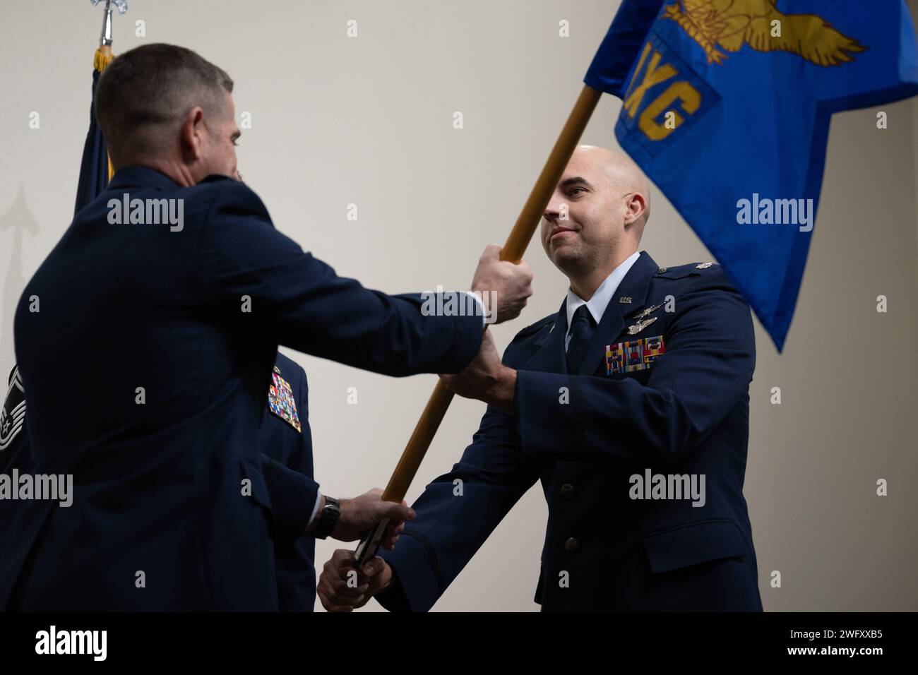 Lt. Col. Kenneth McCormick, the newly appointed commander of the 124th ...