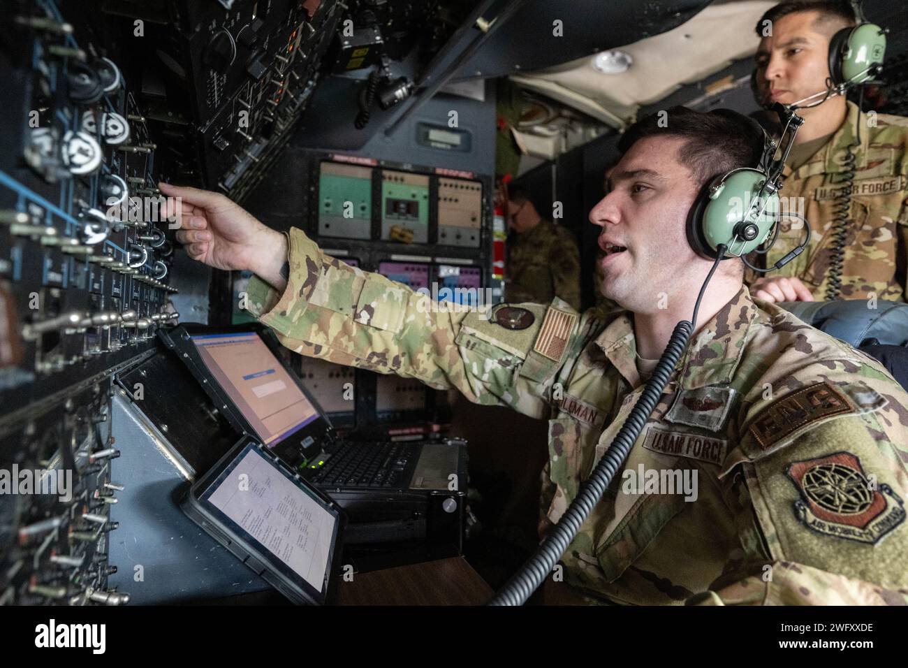 U.S. Air Force Staff Sgt. Christopher Coleman, 9th Airlift Squadron ...