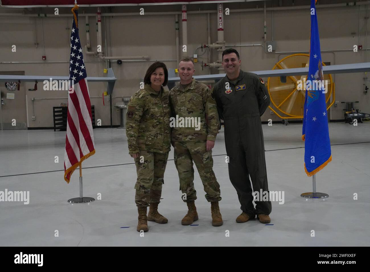 Chief Master Sergeant of the Air Force JoAnne S. Bass, coins Airman 1st ...