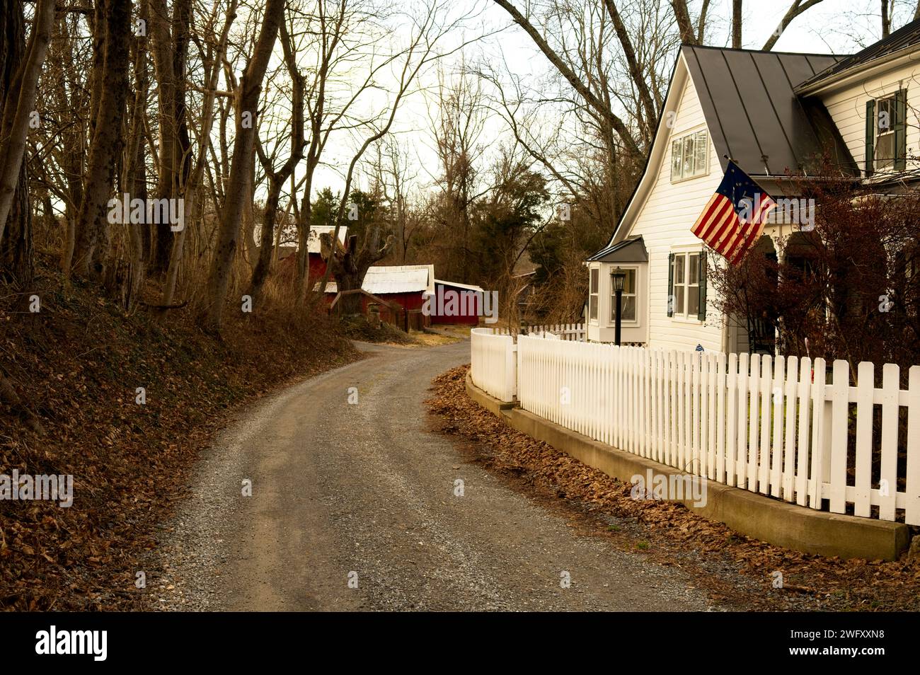 DATE: 02012024; Hoysville Road is the old road heading into the German settled area northwest of ...