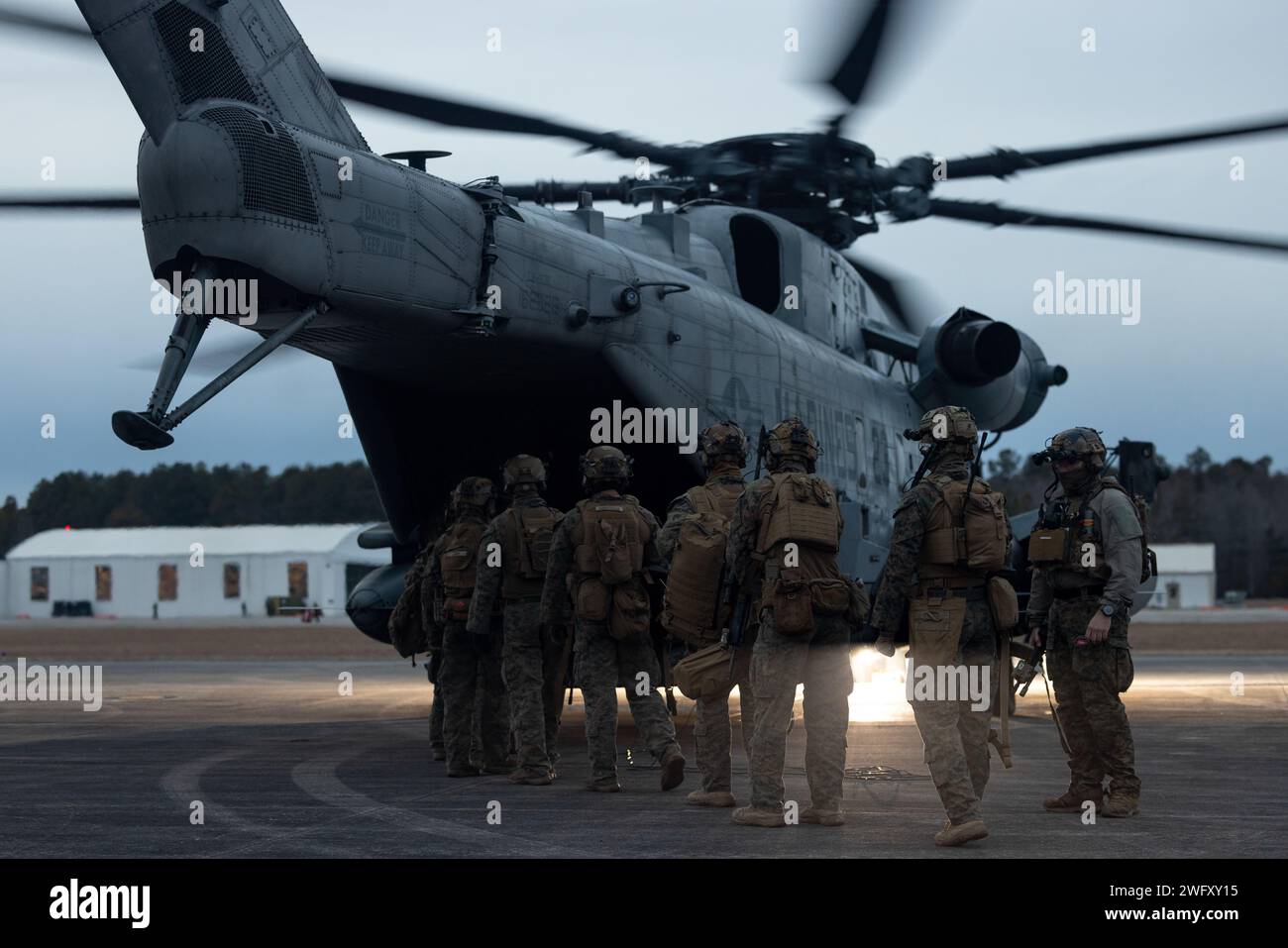 U.S. Marines with Maritime Special Purpose Force, 24th Marine ...
