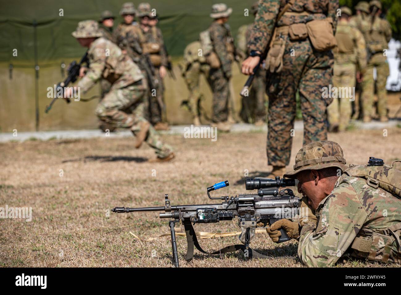 Exercise in individual movement techniques hi-res stock photography and ...