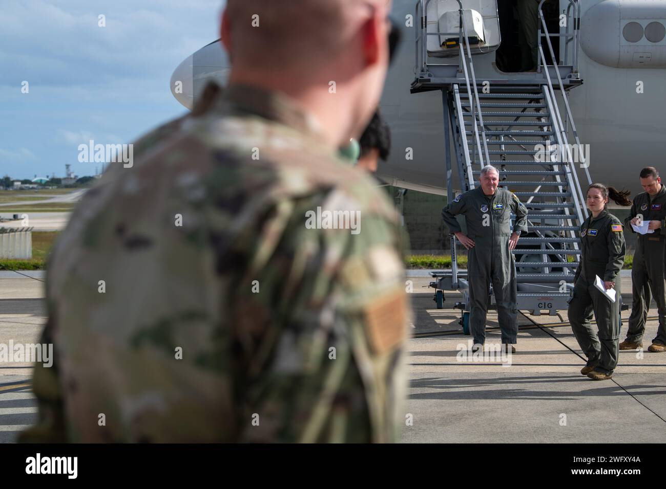 U.S. Air Force Lt. Gen. Ricky Rupp, U.S. Forces Japan and Fifth Air ...