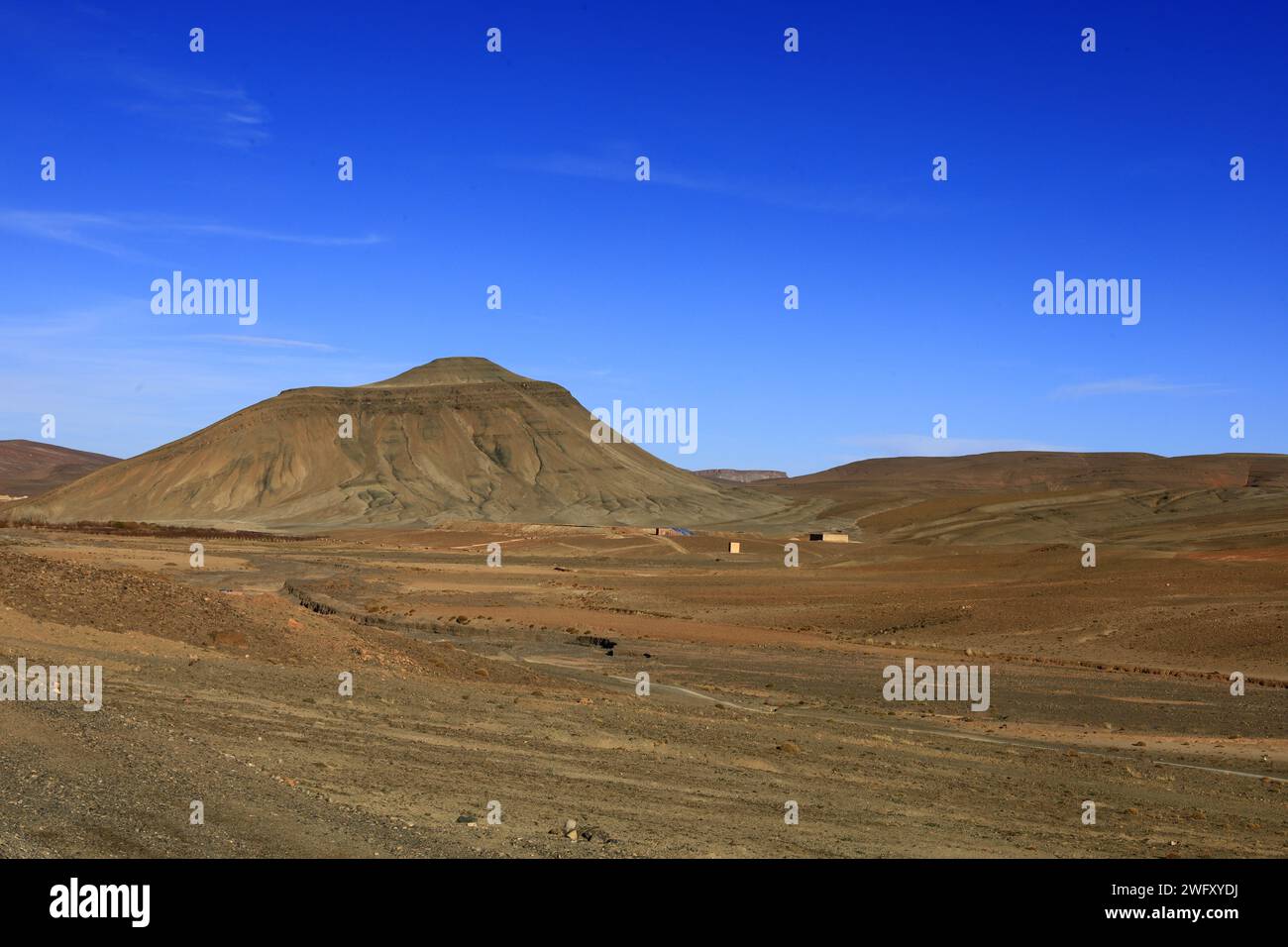 The High Atlas is a mountain range in central Morocco, North Africa ...
