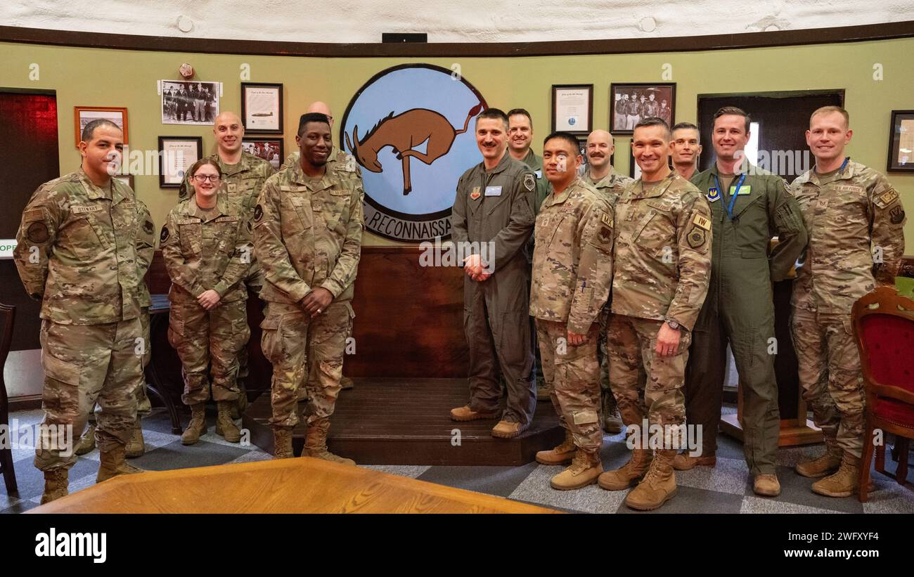 U.S. Air Force Maj. Gen. Thomas Hensley, 16th Air Force deputy ...