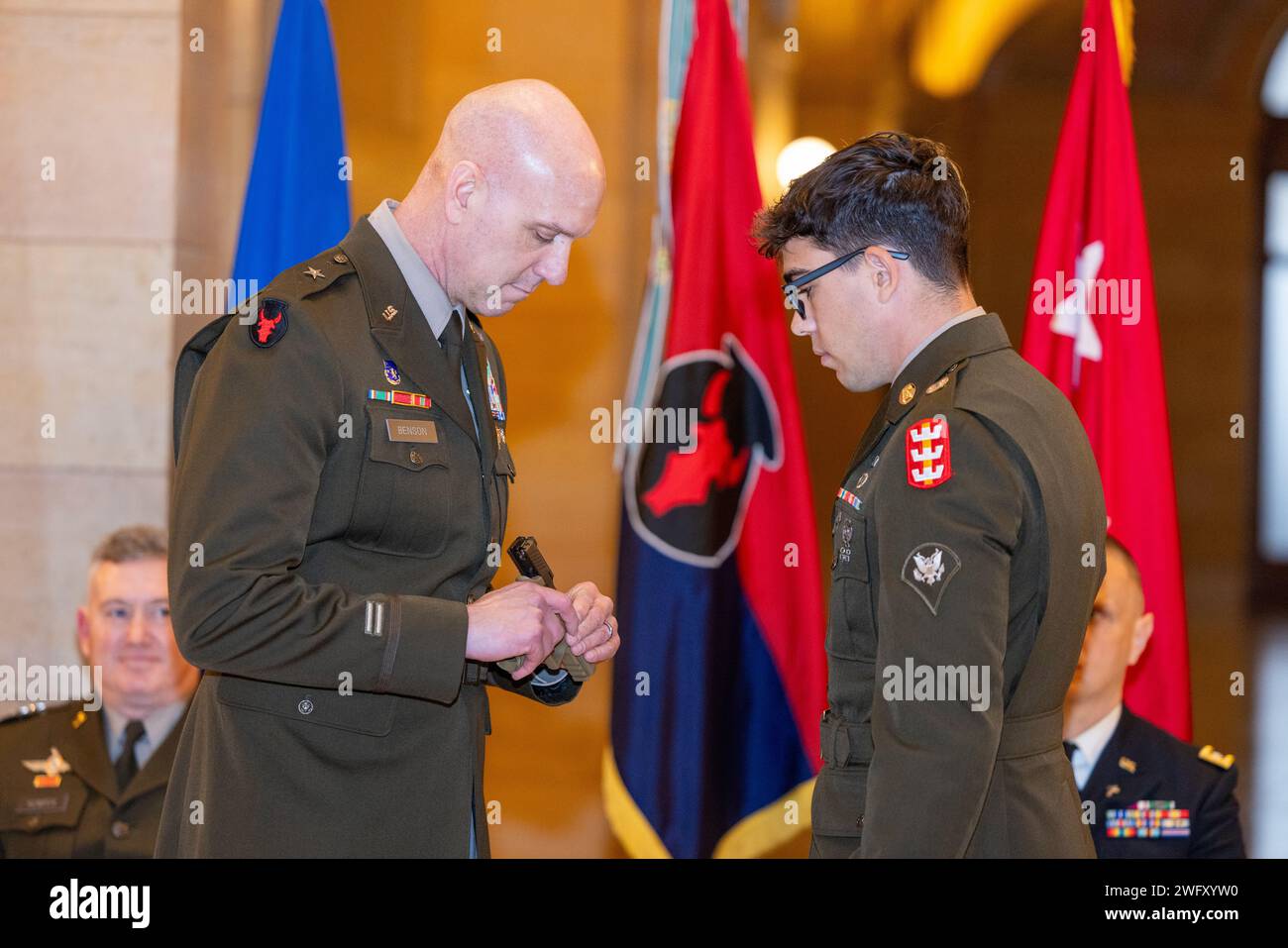 34th red bull infantry division hi-res stock photography and images - Alamy