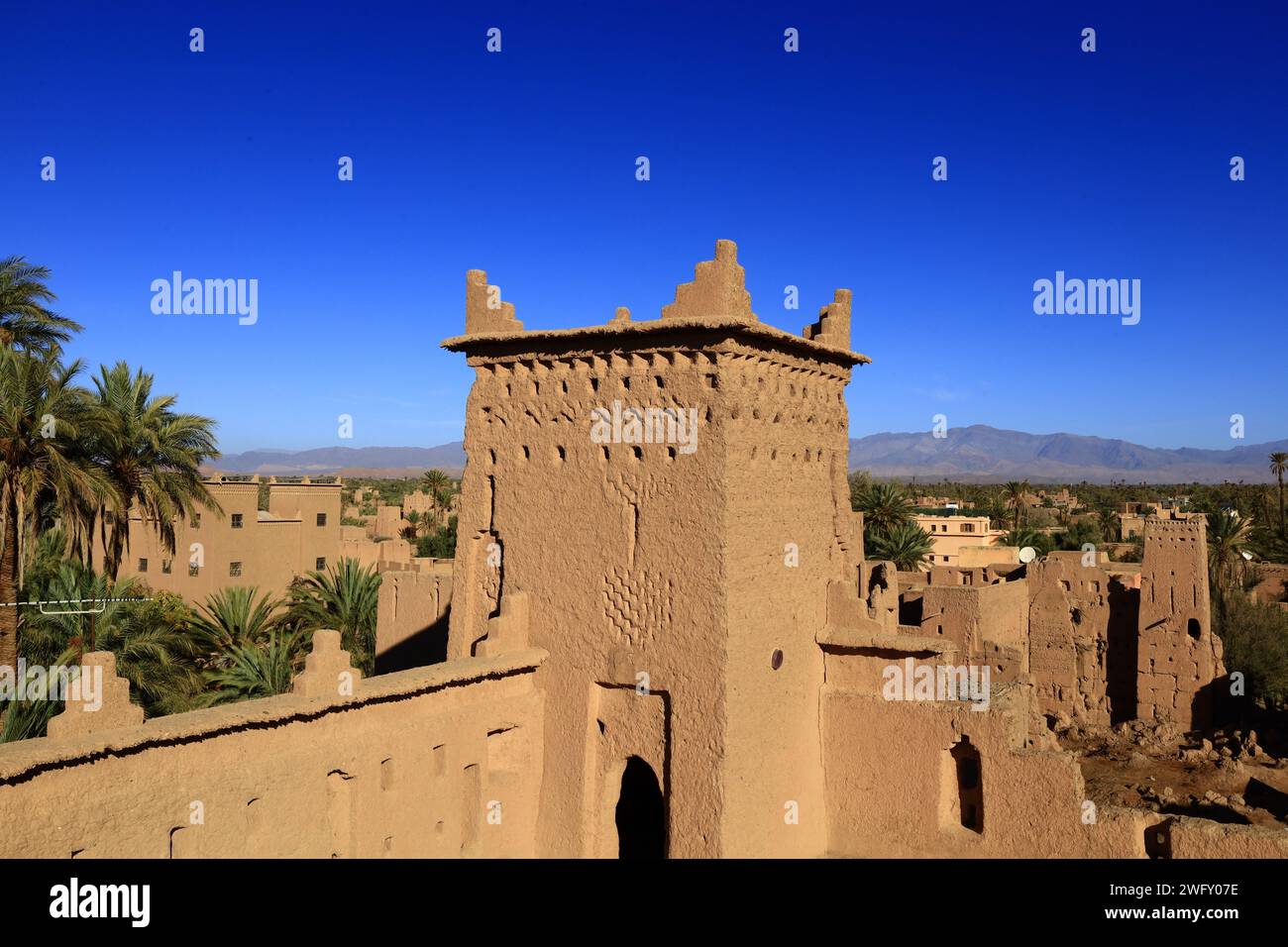 Kasbah Amridil is a historic fortified residence in the oasis of Skoura ...