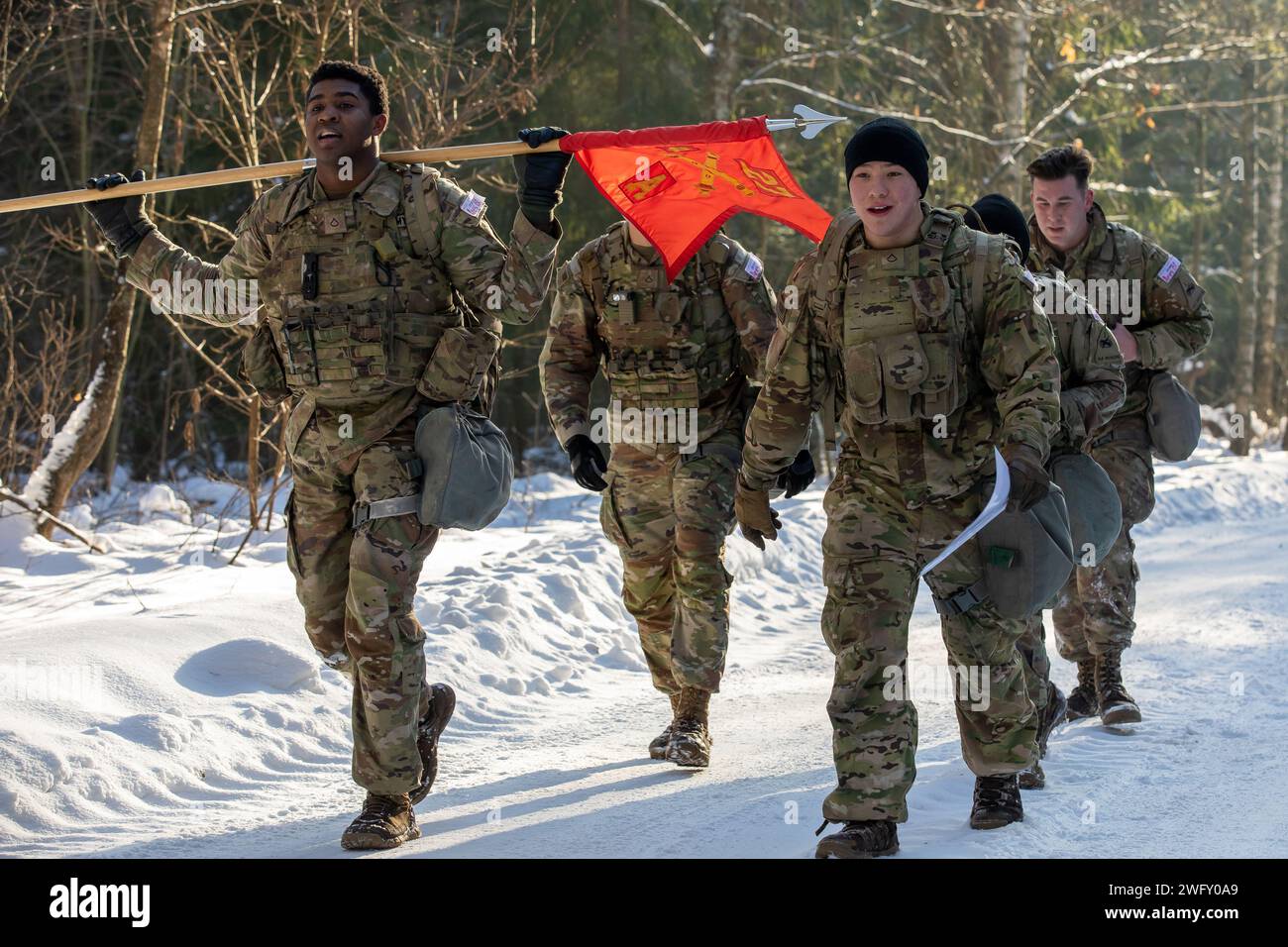Troop 27th division hi-res stock photography and images - Alamy
