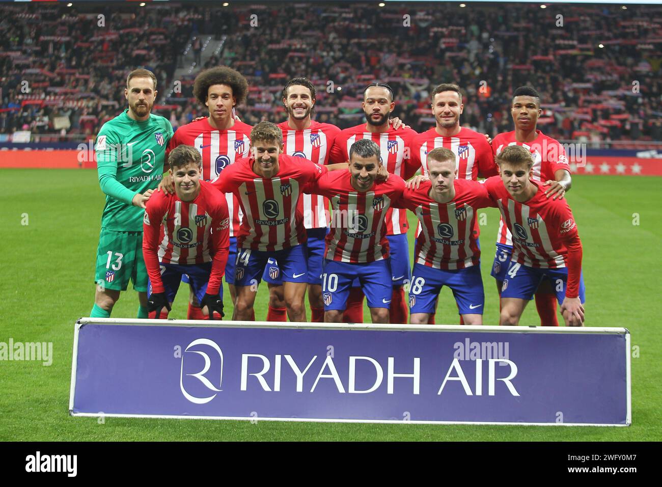 Madrid, Spain. 31st Jan, 2024. La Liga soccer match: Atletico de Madrid ...