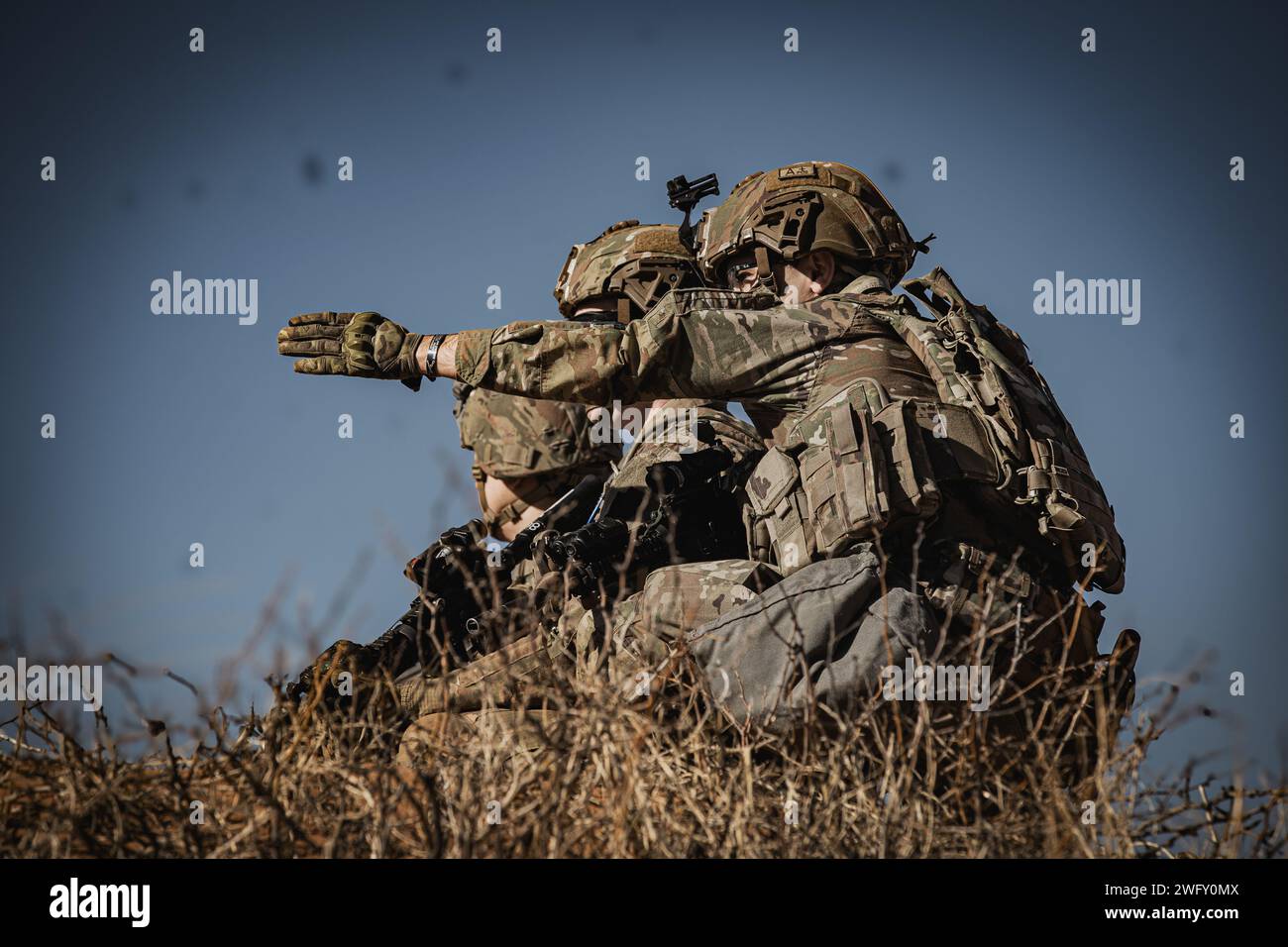 2nd battalion 112th infantry regiment hi-res stock photography and ...