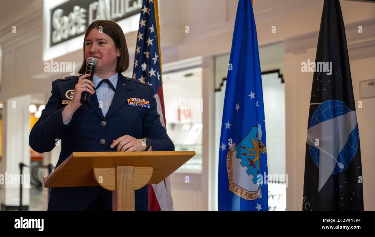 U.S. Space Force Lt. Col. Kristen Clark, 364th Recruiting Squadron ...