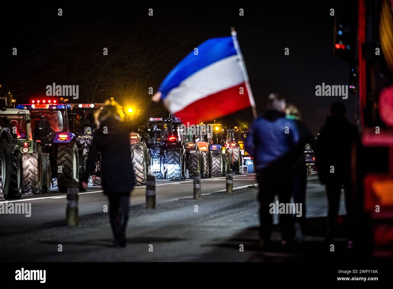 Dutch farmers protest highway hi-res stock photography and images - Alamy