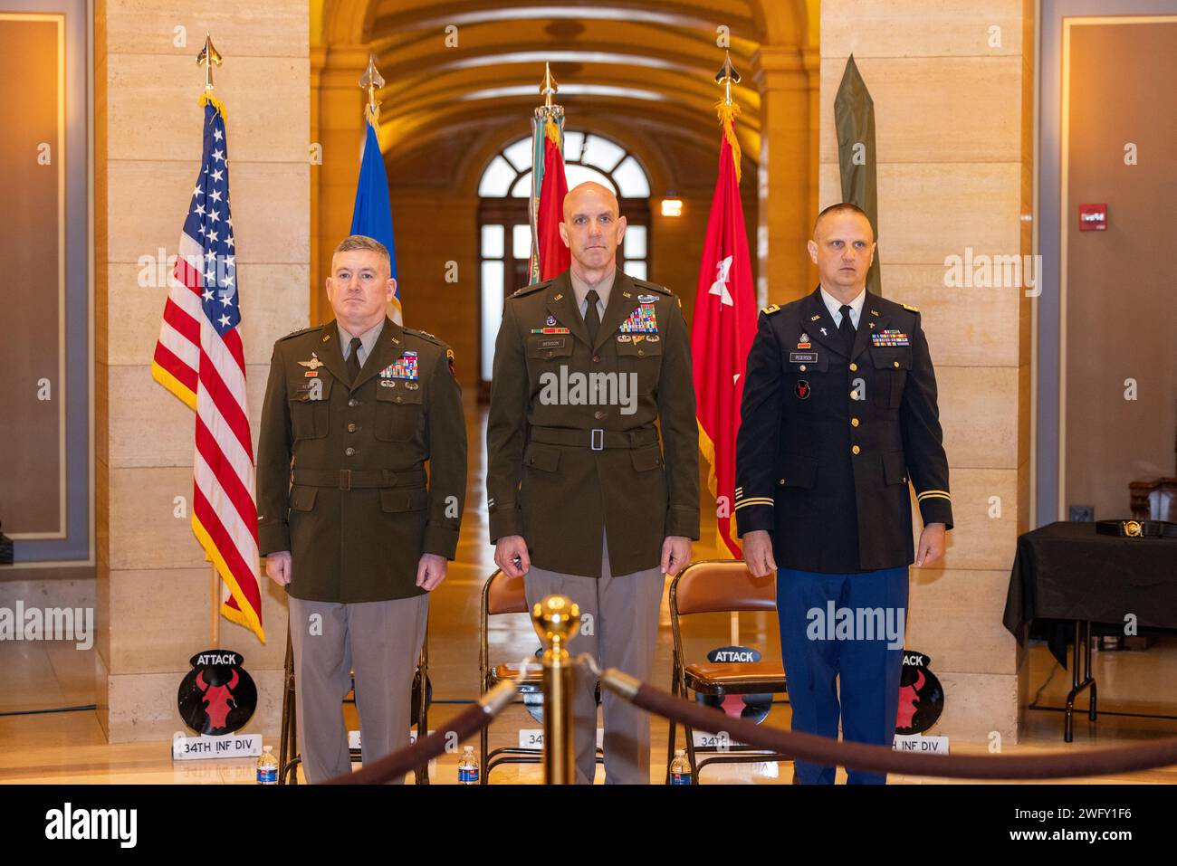 34th red bull infantry division hi-res stock photography and images - Alamy
