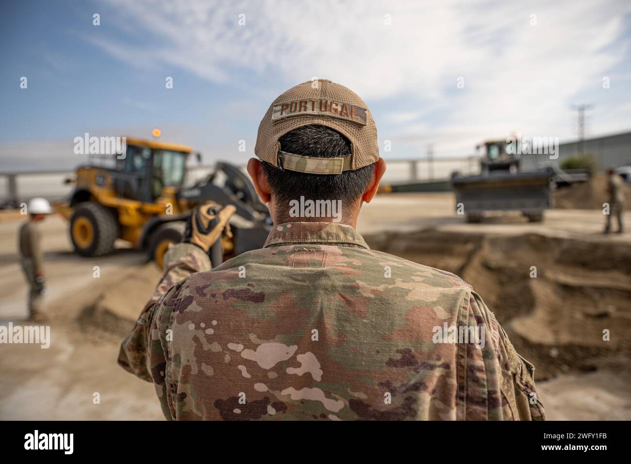 U.S. Air Force Staff Sgt. Mauri Portugal, an electrical power ...