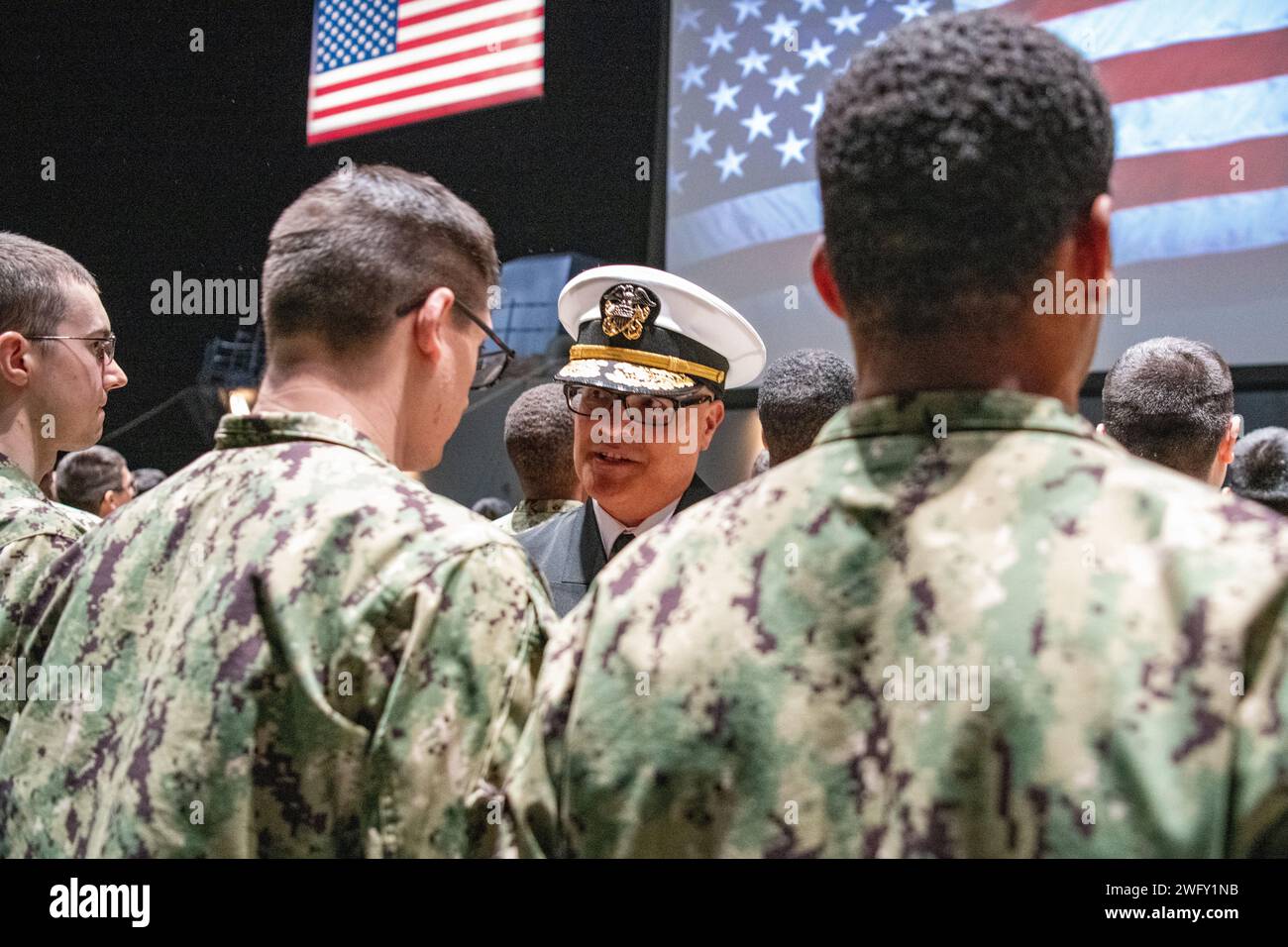 Rear Admiral Michael R. Van Poots, Deputy Commander Submarine Force ...