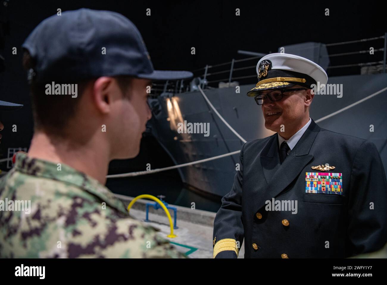 Rear Admiral Michael R. Van Poots, Deputy Commander Submarine Force ...