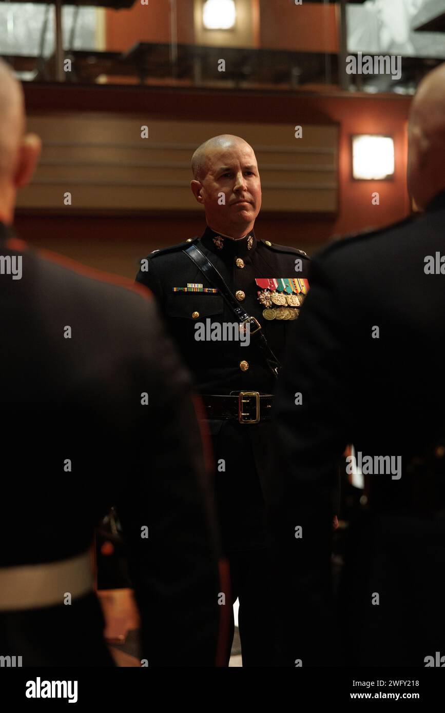 U.S. Marine Corps Col. Garret Miller, former Assistant Chief of Staff ...