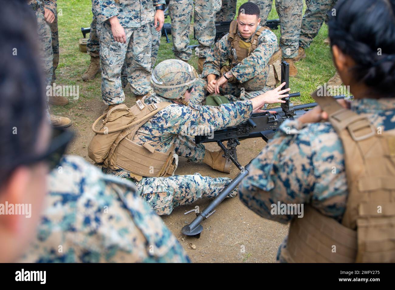U.S. Marines with Marine Wing Support Squadron (MWSS) 174, Marine ...