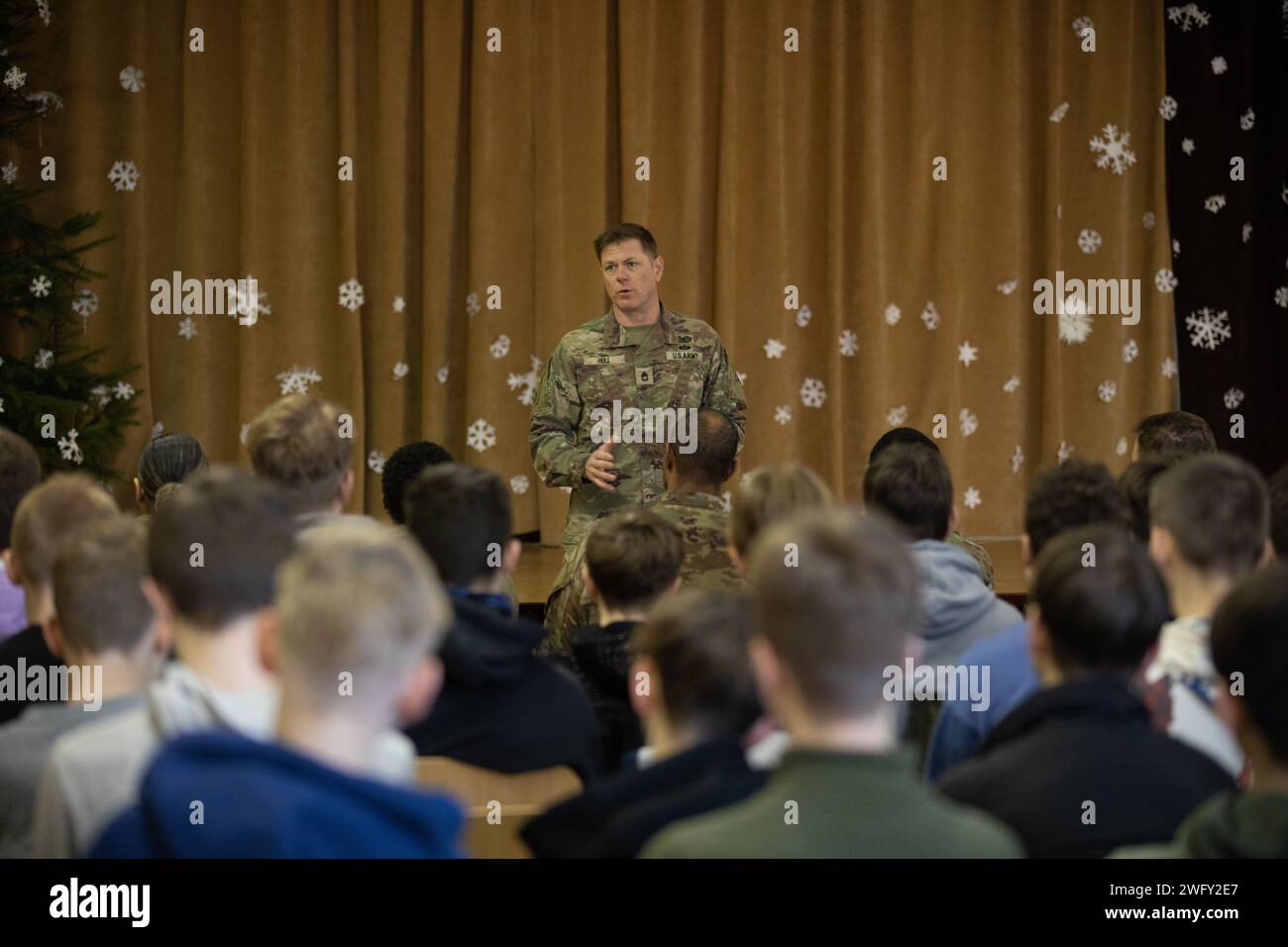 U.S. Army Sgt. 1st Class Jason Hull, a public affairs mass ...