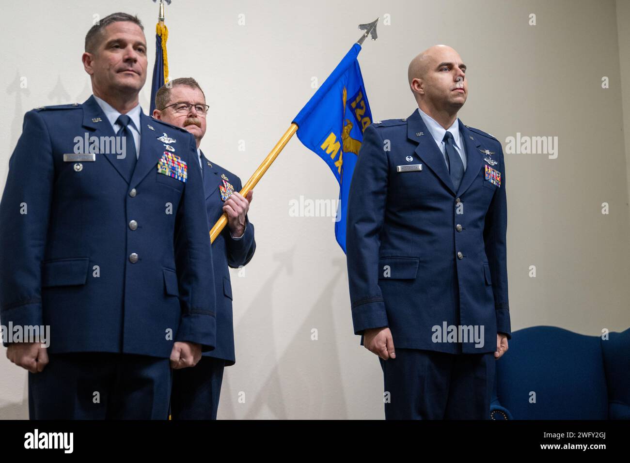 Lt. Col. Kenneth McCormick, the newly appointed commander of the 124th ...