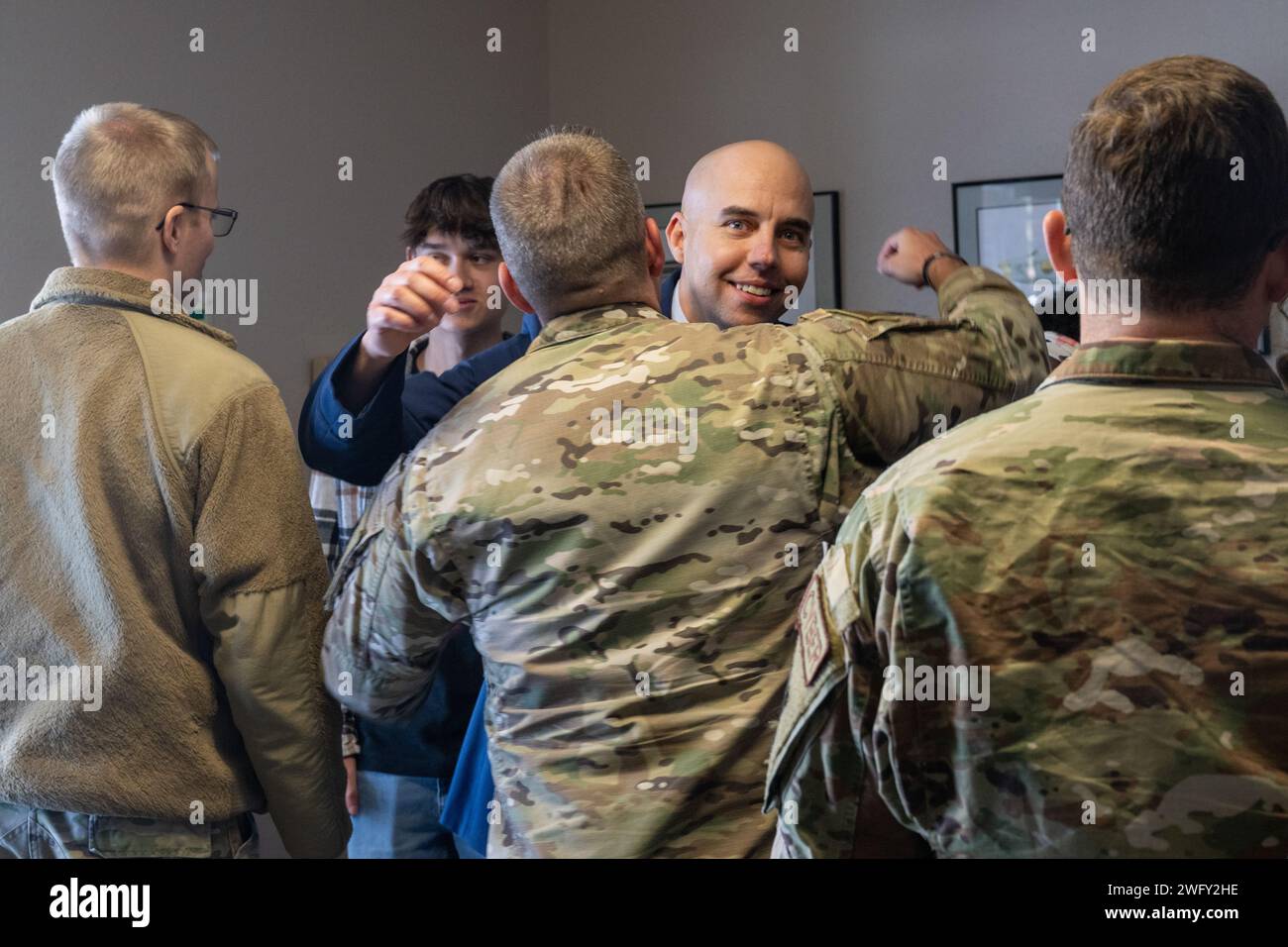 Lt. Col. Kenneth McCormick, the newly appointed commander of the 124th ...