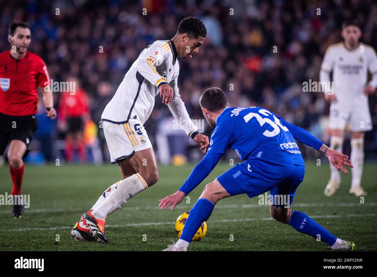 1st February 2024; Coliseum Alfonso Pérez, Getafe, Spain, Spanish La ...