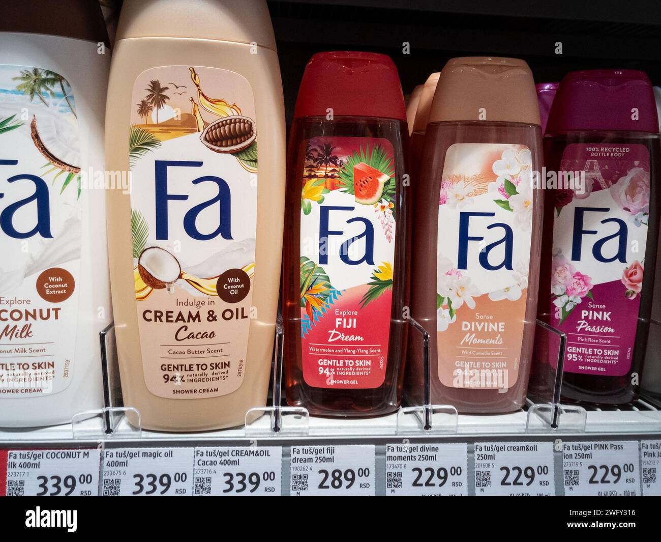 Fa shampoo hi-res stock photography and images - Alamy