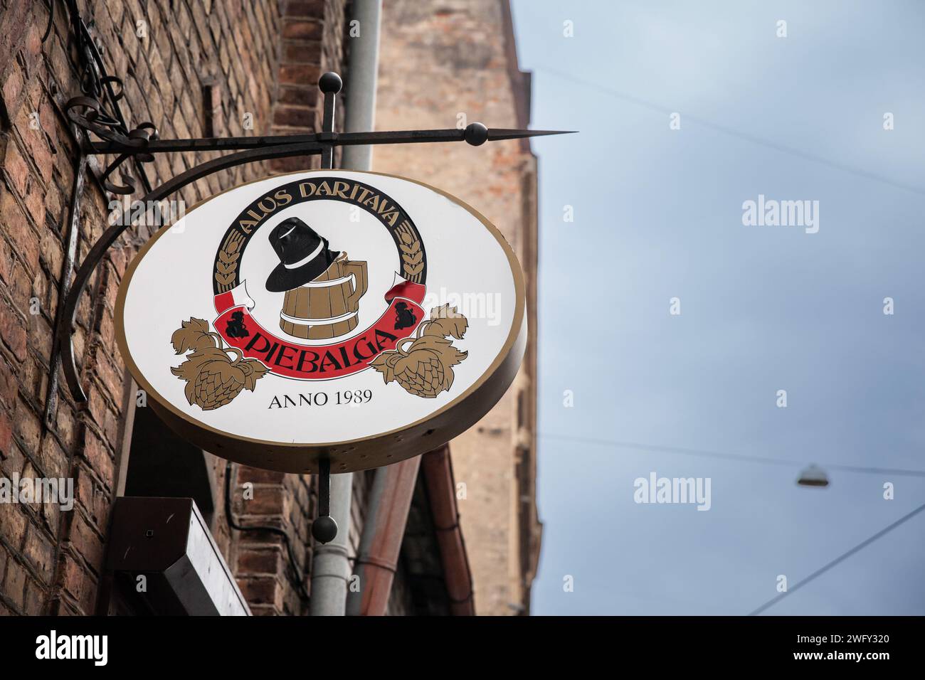 Piebalgas alus logo hi-res stock photography and images - Alamy