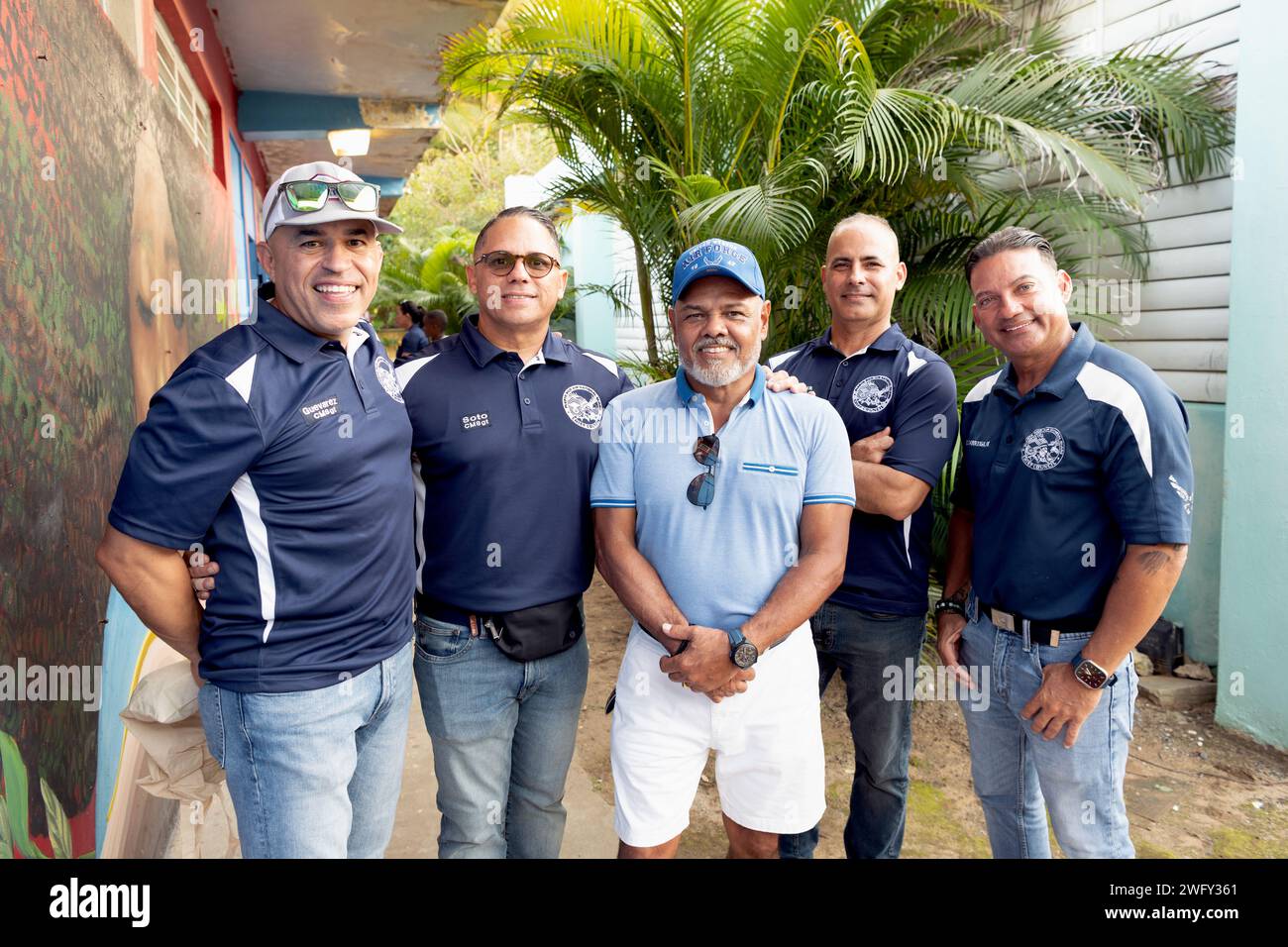 Members of the 156th Wing Chiefs Council, Puerto Rico Air National ...